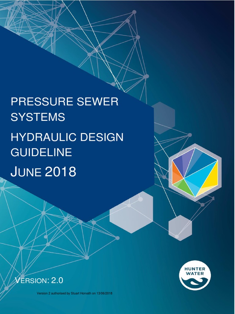 Pressure Sewer Systems Design Guide | PDF | Sanitary Sewer | Pump