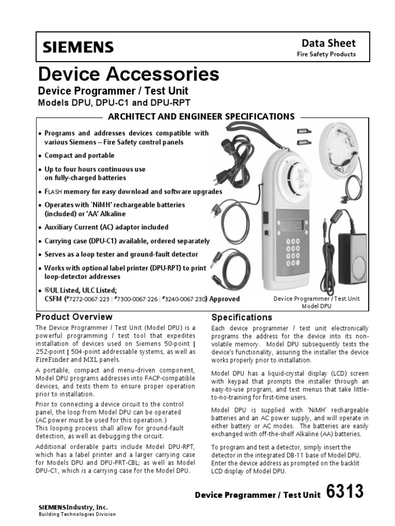 Device Accessories: Device Programmer / Test Unit | PDF | Printer ...