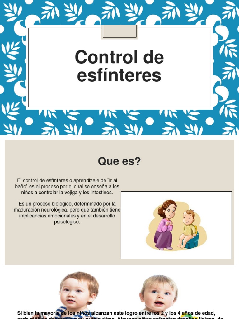 Control de Esfinteres | PDF