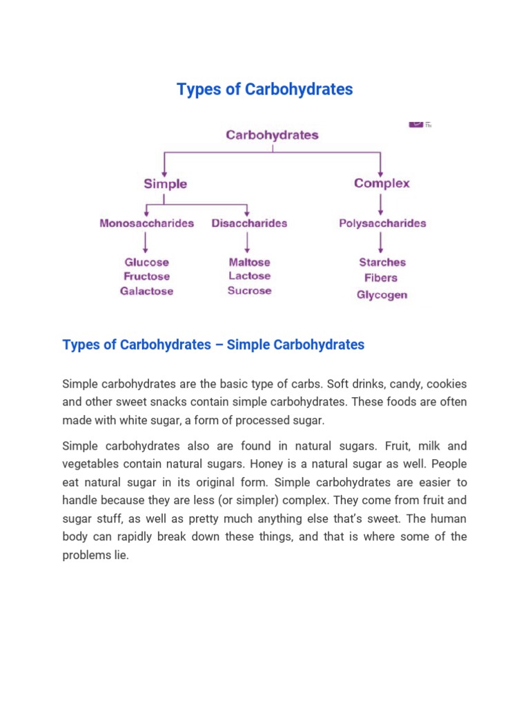 Classification of Carbohydrates Explained | PDF | Carbohydrates | Glucose