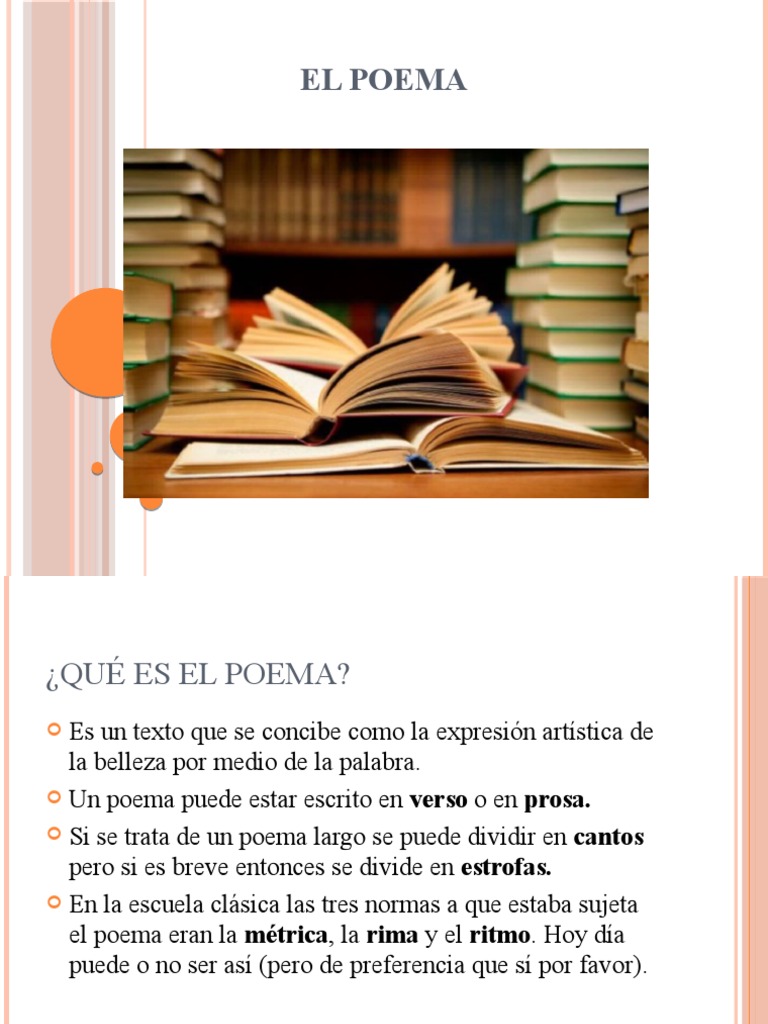 Presentación Poema | PDF | Rima | Forma poética