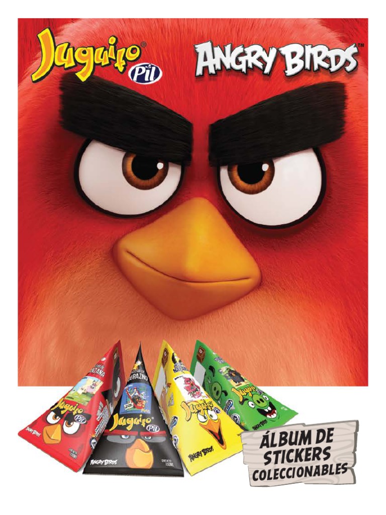 Angry Birds Collectible Stickers Album | PDF | Home & Garden