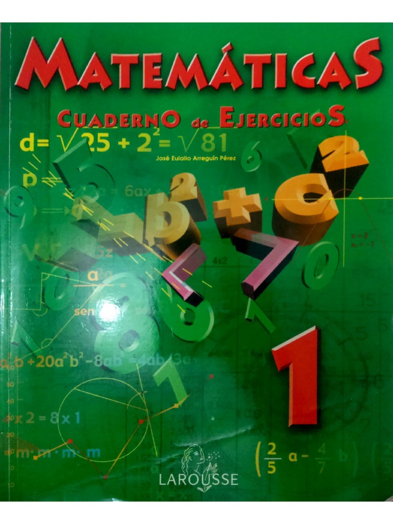 Matemáticas Cuaderno de Ejercicios 1 - Larousse | PDF