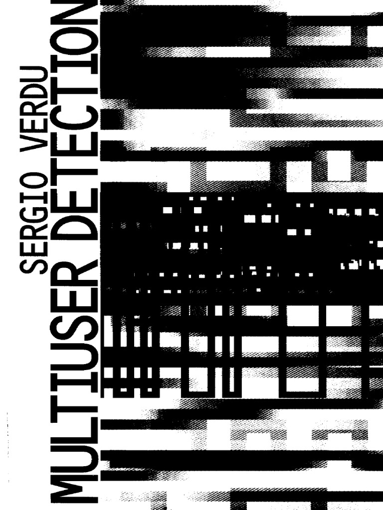Verdu - Multiuser Detection | PDF