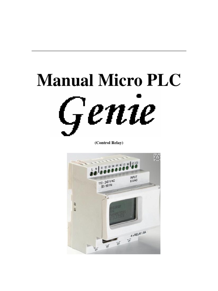 Genie Manual Genie em Ingles | Download Free PDF | Programmable Logic ...