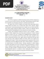 Narrative Report On Graduation 2019 | PDF