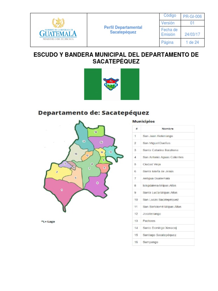 Sacatepequez 2 | PDF