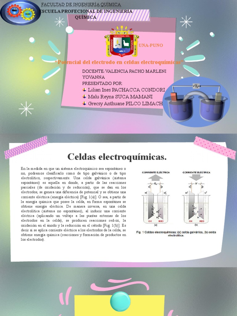 Potencial Del Electrodo | PDF | Electrodo | Redox