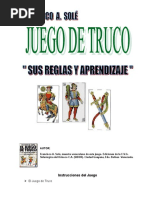 Reglas Del Truco Argentino Valores y Señas de Las Cartas | PDF ...