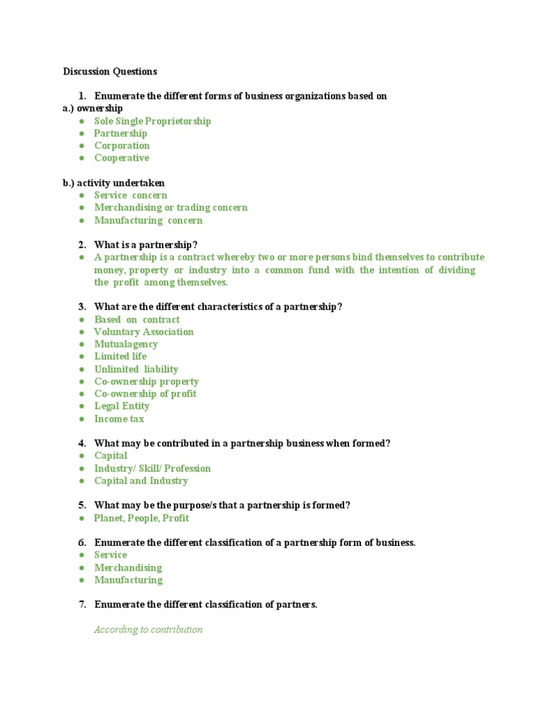 ACCCOB1 Module 2 Exercise 2-1, 2-2 | PDF | Partnership | Legal Concepts