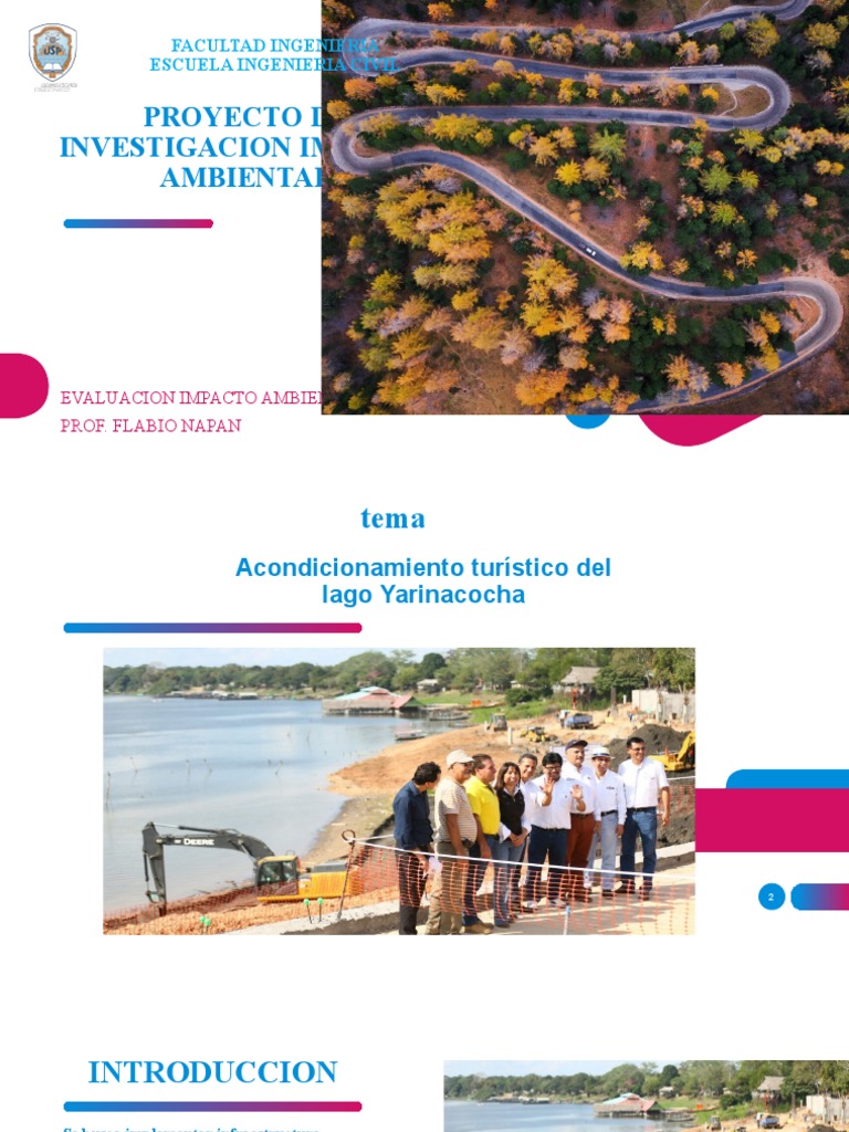 Proyecto de Investigacion Impacto Ambiental | PDF | Turismo | Evaluación de impacto ambiental