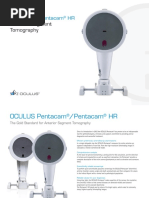 Pentacam Guideline | PDF | Cornea | Optics