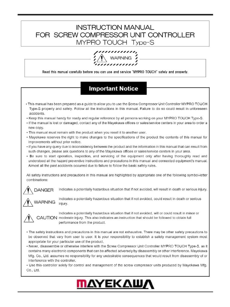 Mypro Touch User Manual - Manualzz | PDF