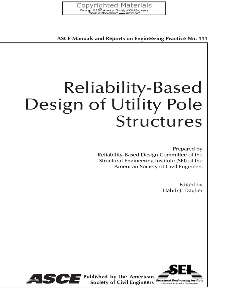 Reliability Based Design of Utility | PDF | Reliability Engineering ...