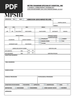 GOS18 Referral Form 1 | PDF | Human Eye | Facial Features