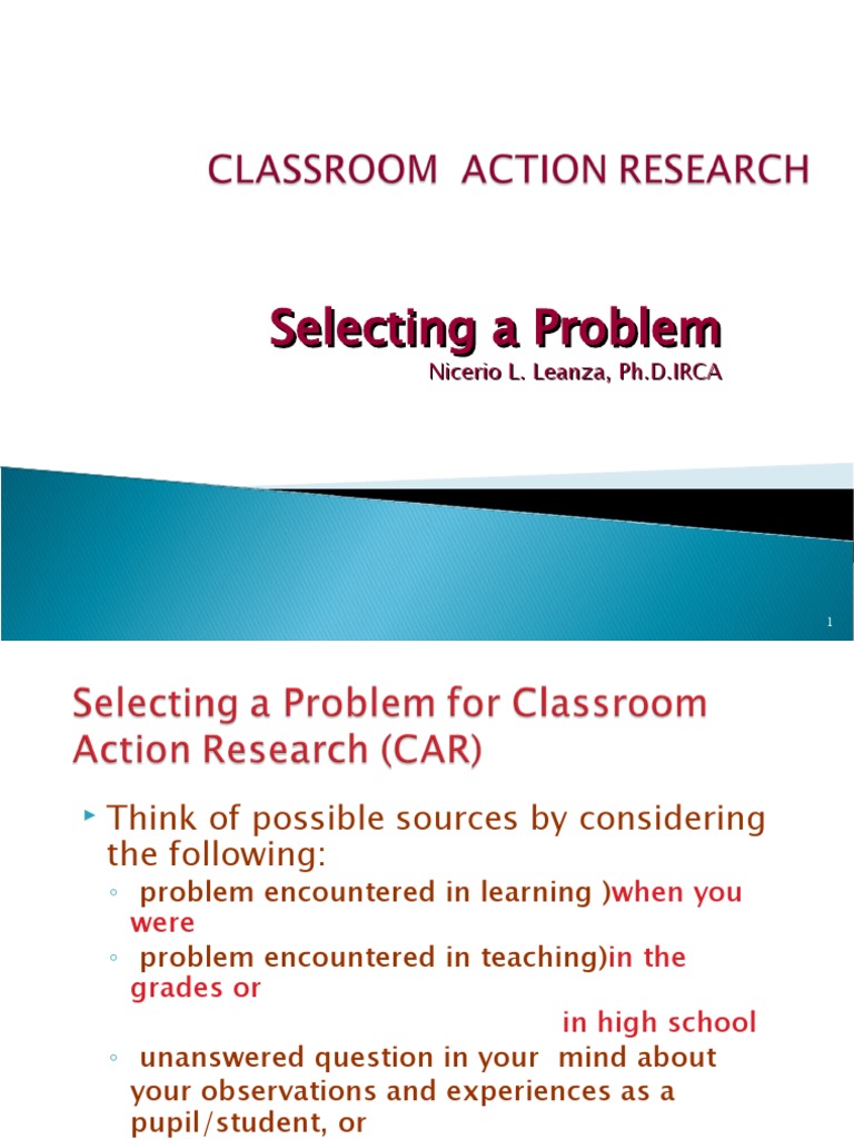 Classroom Research Presentation | PDF | Statistical Hypothesis Testing ...