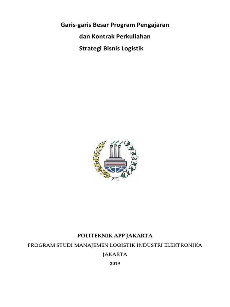 Kontrak Perkuliahan SBL | PDF