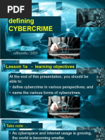 University of The Cordilleras: Module in CLJ 1 (Introduction To ...