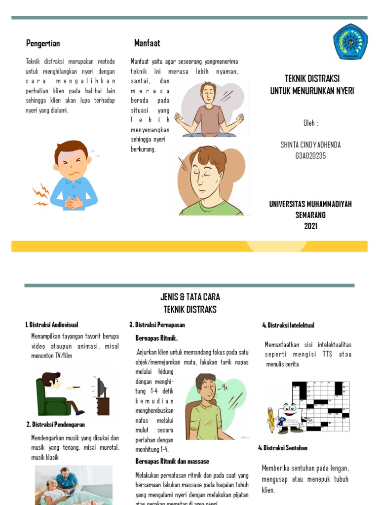 Leaflet Distraksi | PDF