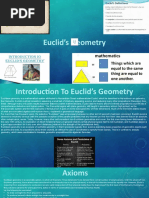 Class Ix 5. Euclid's Geometry | PDF | Axiom | Line (Geometry)