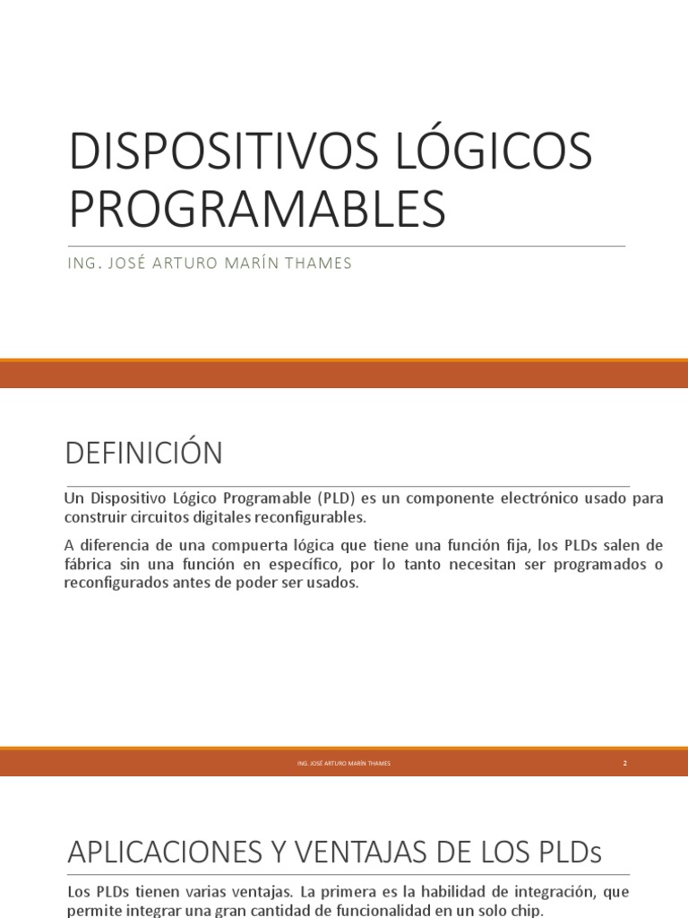 Dispositivos Lógicos Programables | PDF | Hardware de la computadora ...