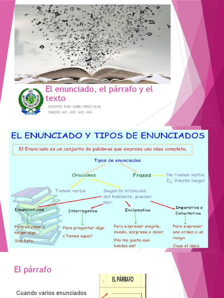 Estructura del Párrafo y Texto | PDF