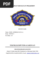 Format Lampiran Laporan Magang D1-1 | PDF