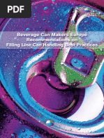 Beverage Can Manufacturing Process | PDF | Aluminium | Metals