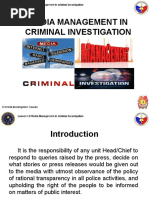 SOCO Procedure | PDF | Crime Scene | Forensic Science