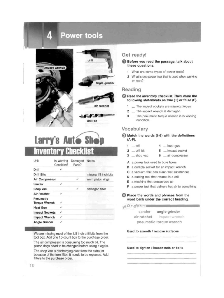 Unit 4 Power Tools | PDF