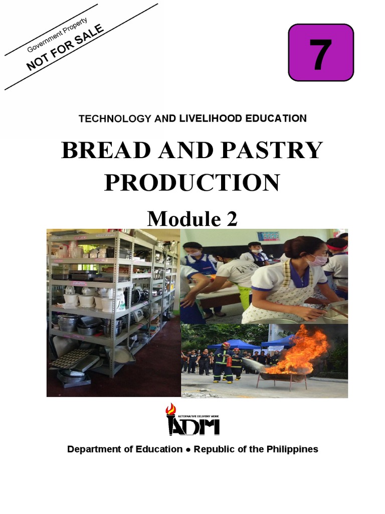 Bread and Pastry Production: Technology and Livelihood Education | PDF ...
