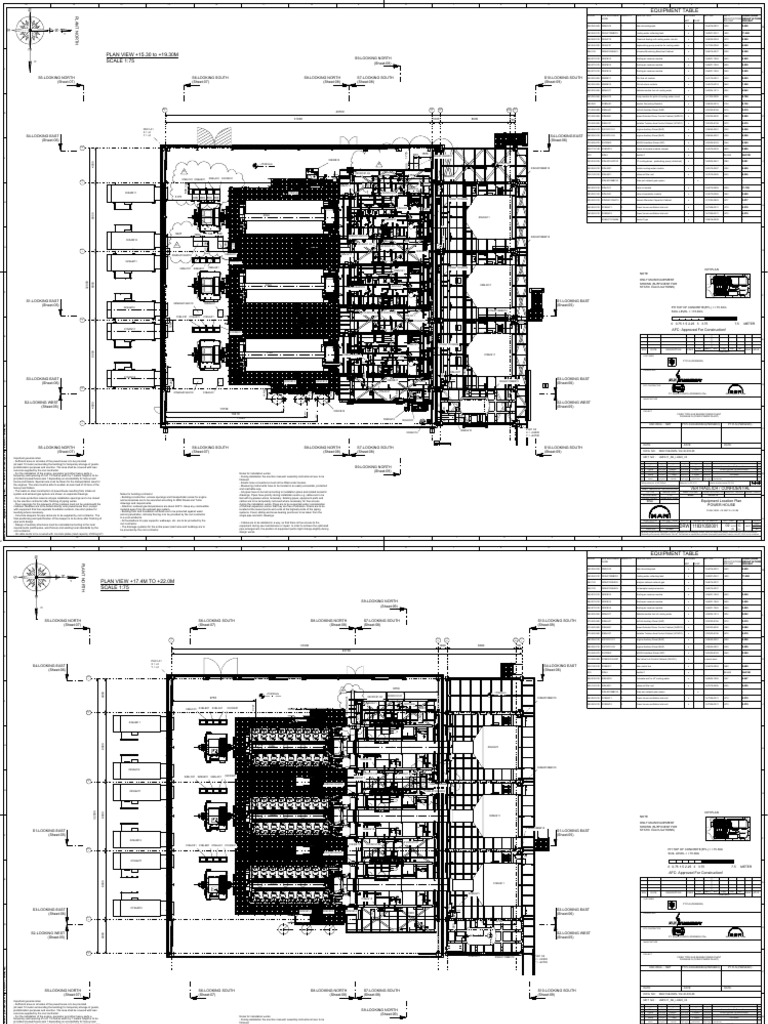 00UMF611 - LAYOUT A ARRANGEMENT POWER HOUSE - Equipment Location Plan ...