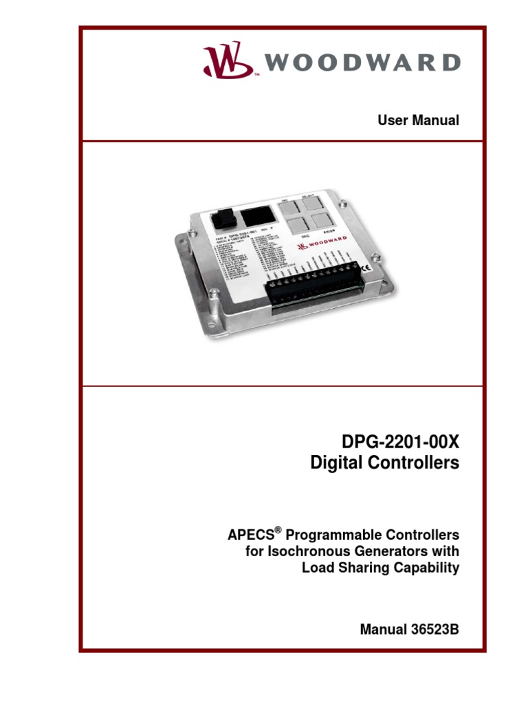 DPG-2201-00X Digital Controllers: User Manual | PDF | Printed Circuit ...
