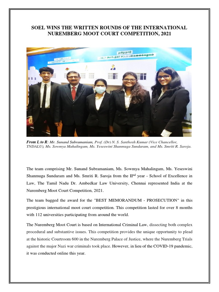 SOEL Nuremberg Team 2021 | PDF | Art | Technology & Engineering