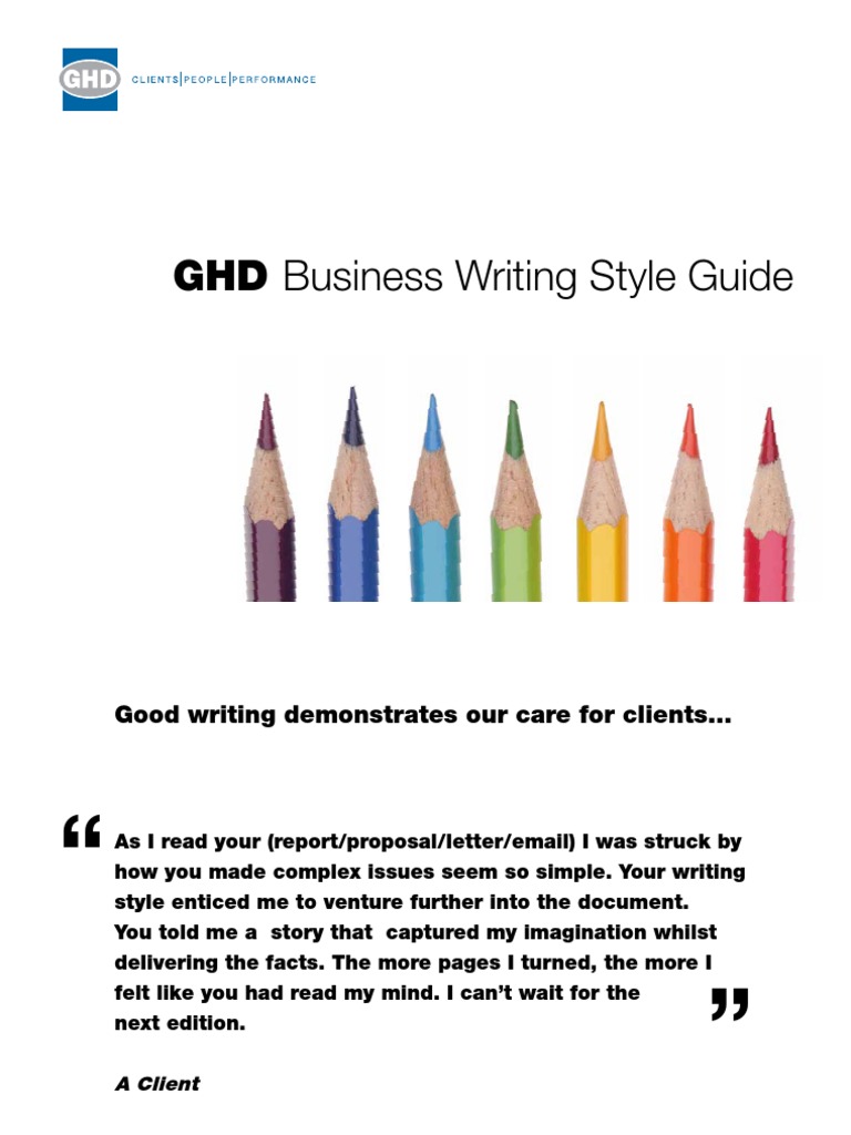Business Writing Style Guide International | PDF | Acronym | Comma