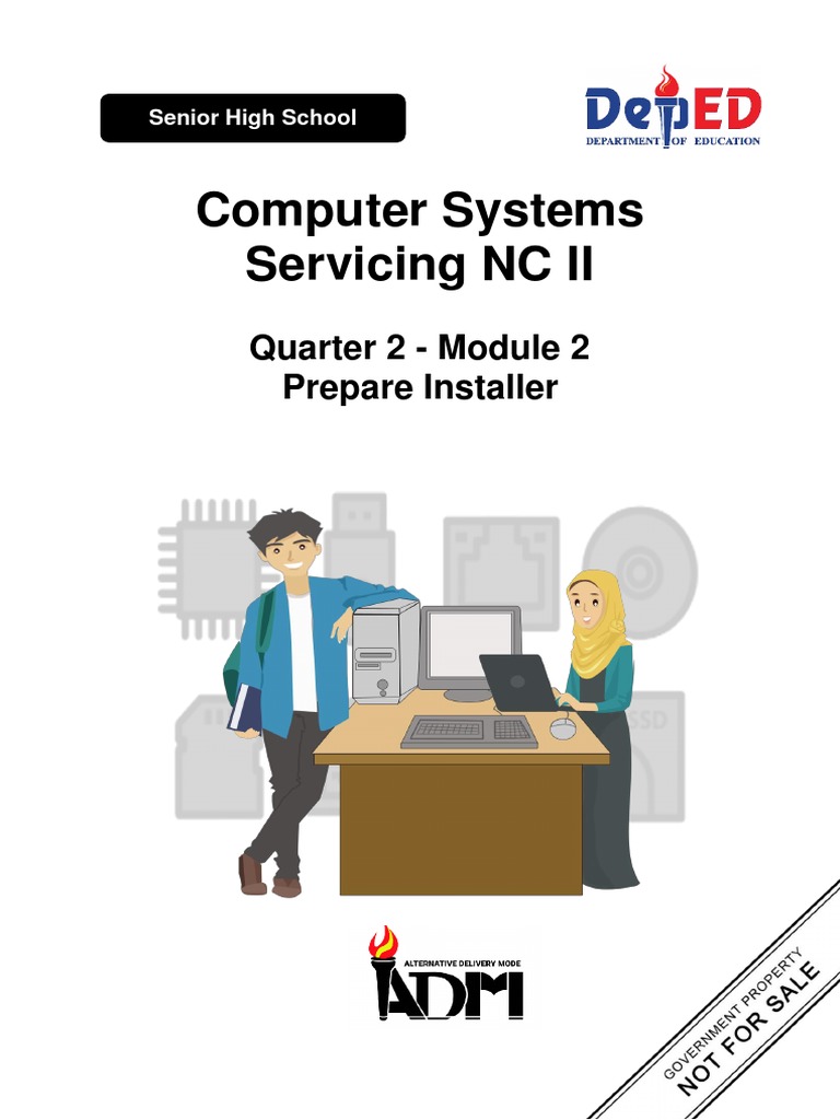 ICT CSS Q2 Mod2 Prepare Installer v4 | Download Free PDF | Usb Flash ...