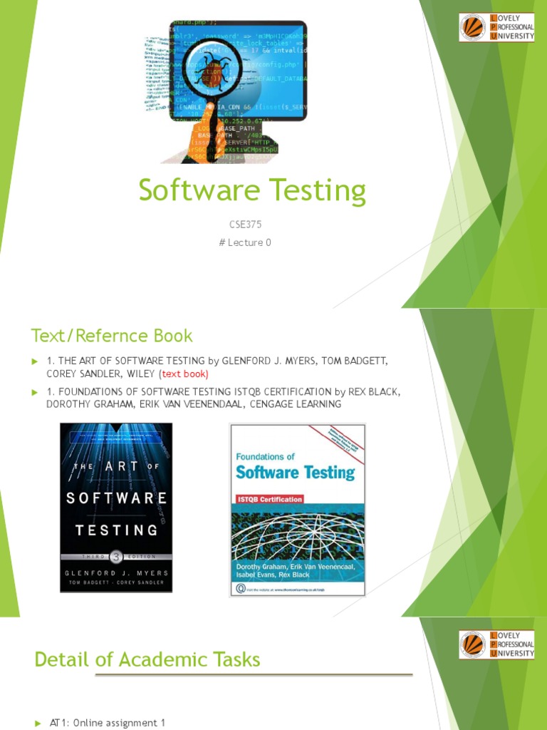 Lecture0 CSE375 | PDF | Software Testing | Usability
