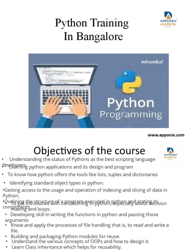 Python Training | PDF