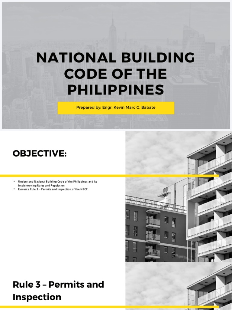 Week 2 - Ce102p - NBCP - Rule 3 | PDF | Specification (Technical ...