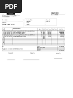 Vietnam Invoice Sample Template | PDF