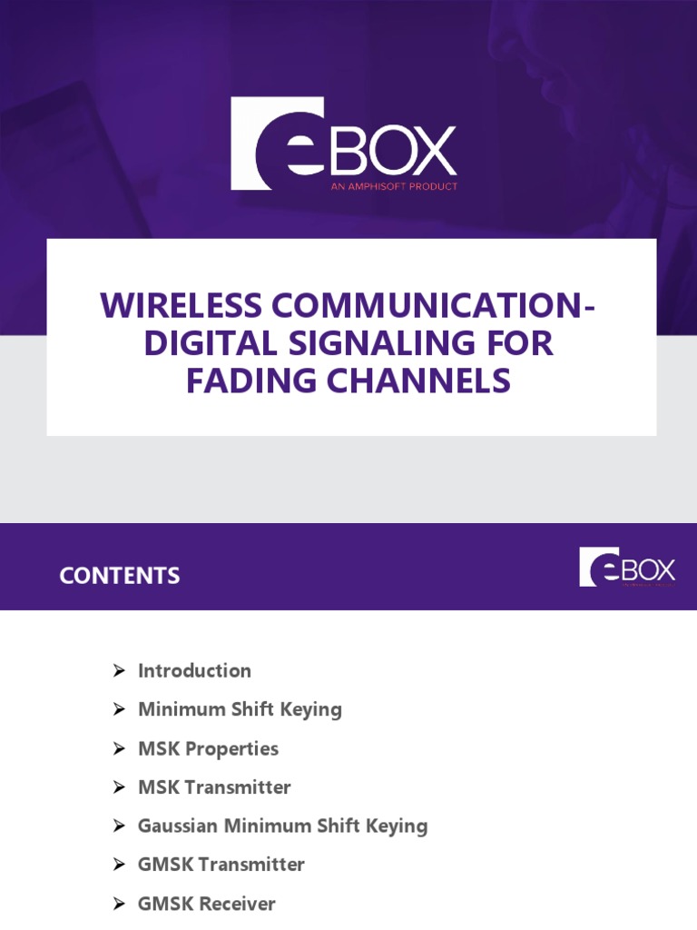 MSK and GMSK | PDF | Modulation | Frequency Modulation