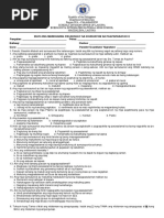 Esp 3rd Quarter Exam | PDF