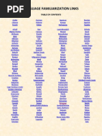 Language Line Language List | PDF