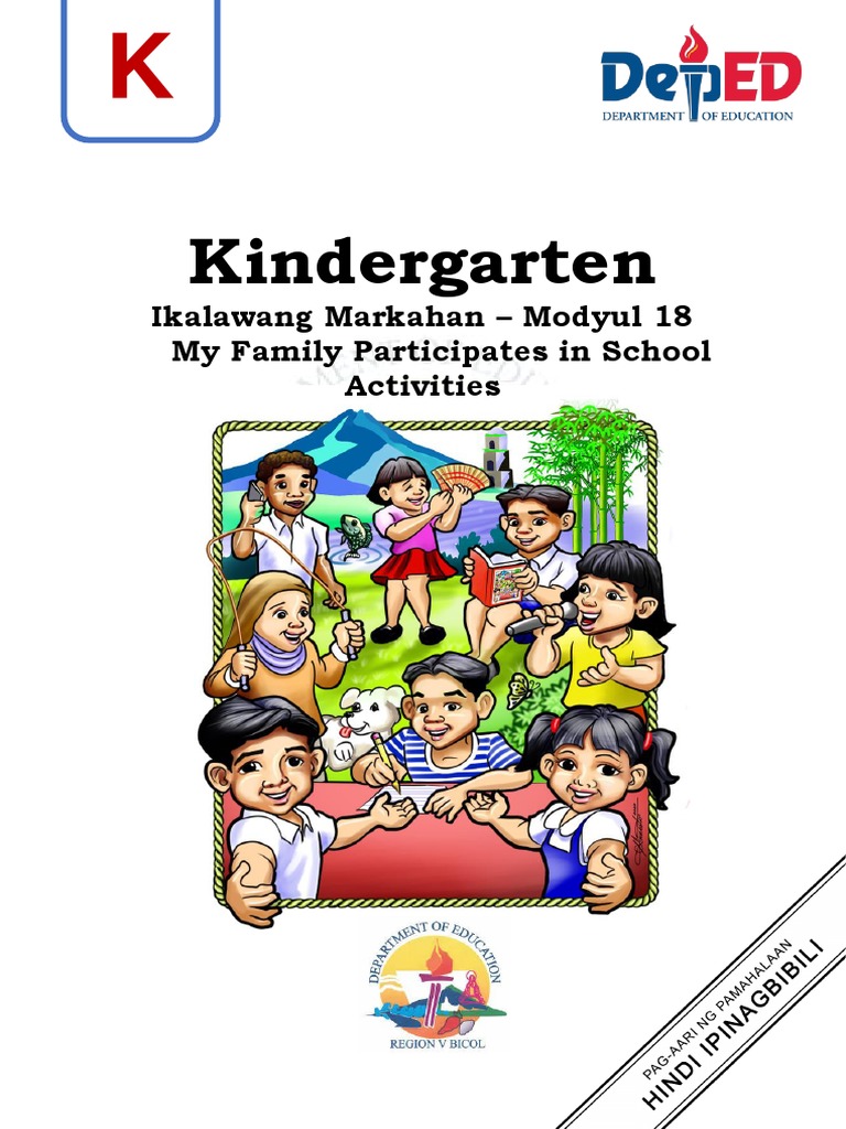 Final Kindergarten Q2 Modyul 18-Colored | PDF