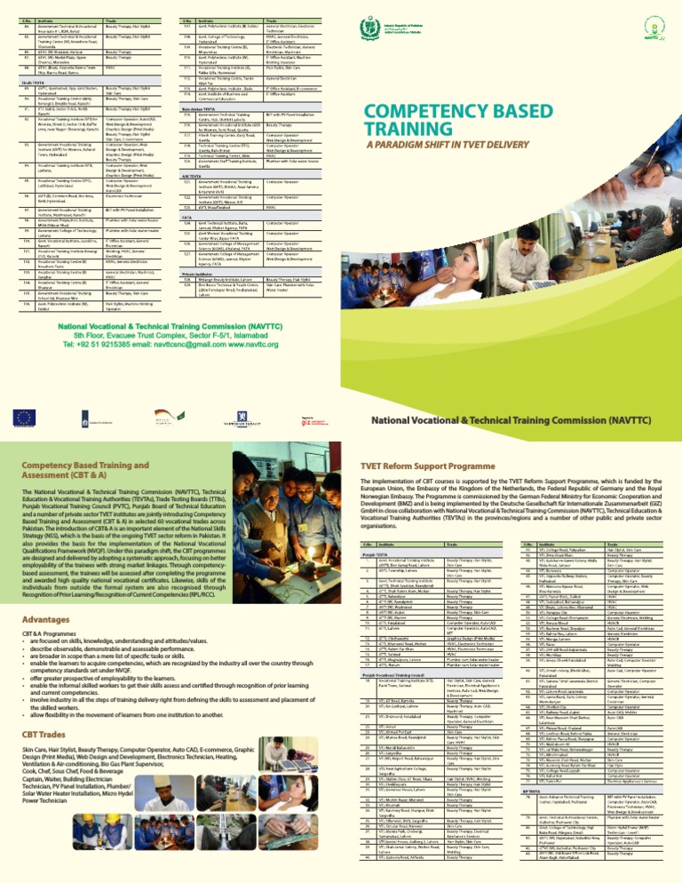 Competency Based Training: A Paradigm Shift in Tvet Delivery | PDF ...