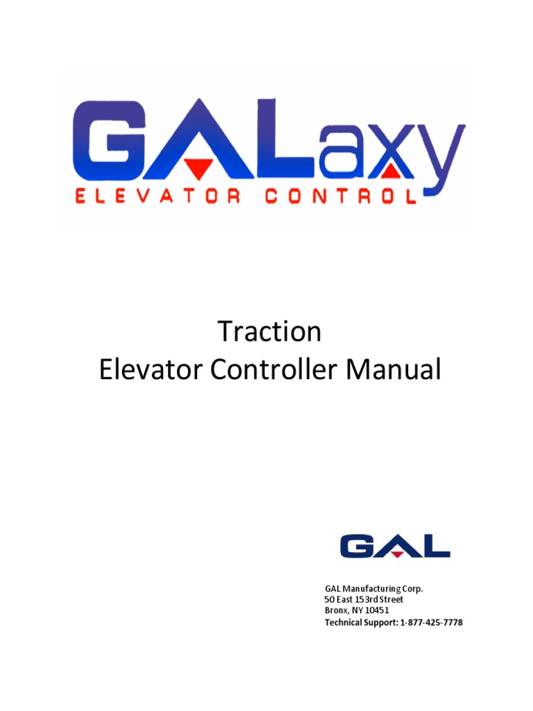 GALaxy Elevator Controller Manual | PDF | Elevator | Power Supply