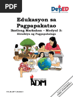 MODYUL 9 Birtud at Pagpapahalaga | PDF