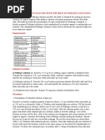 Lane-Eynon Method for Sugar Analysis | PDF | Titration | Chemistry