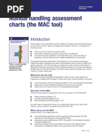 MAC Tool Manual Handling Assessment Charts Indg383 | PDF | Safety