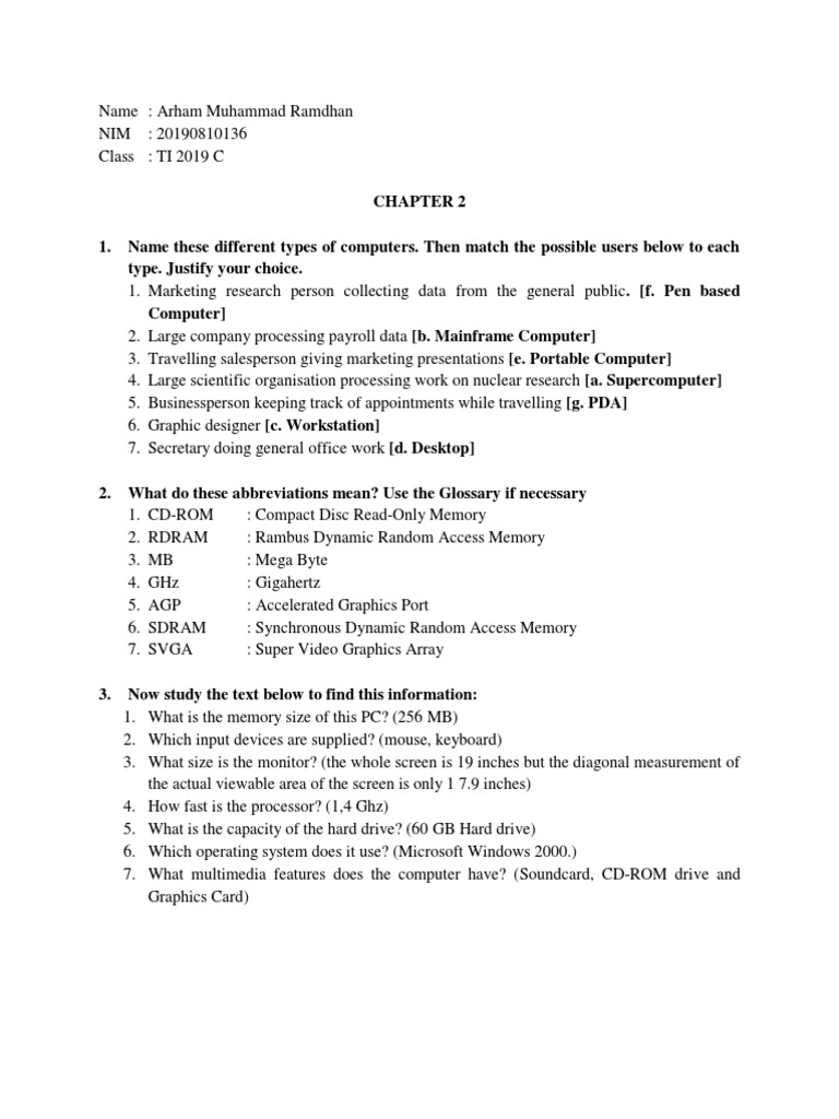 CHAPTER 2 Arham | PDF | Cache (Computing) | Computer Data Storage